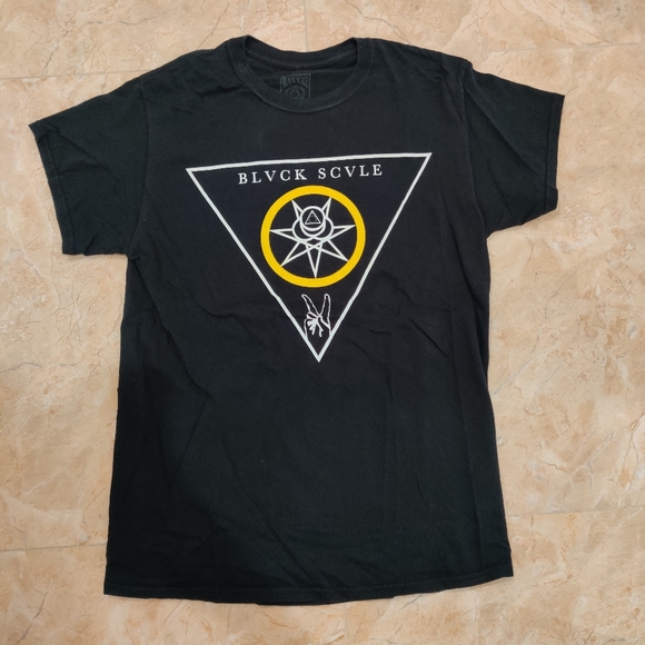 Zumiez | Shirts | Blvck Scvle Black Yellow Logo Tee Shirt | Poshmark